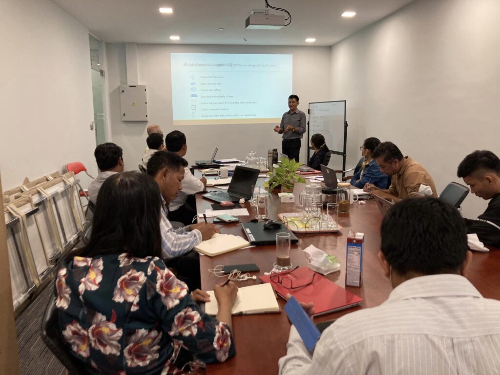 Kobo Toolbox training for ISAC partners | Open Development Cambodia (ODC)