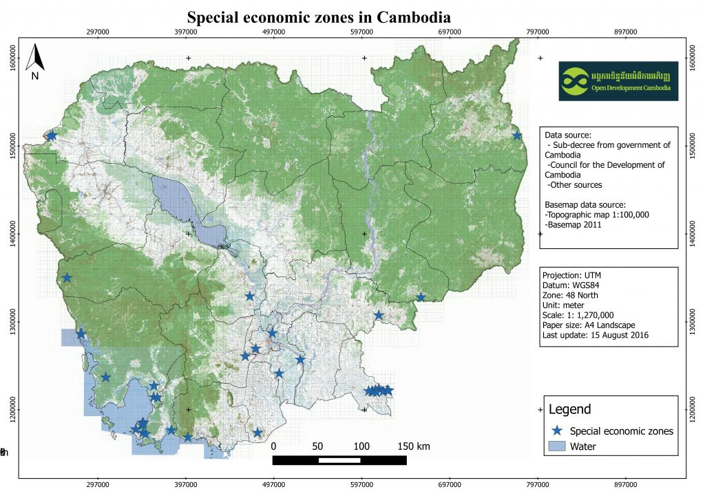 Special economic zones | Open Development Cambodia (ODC)