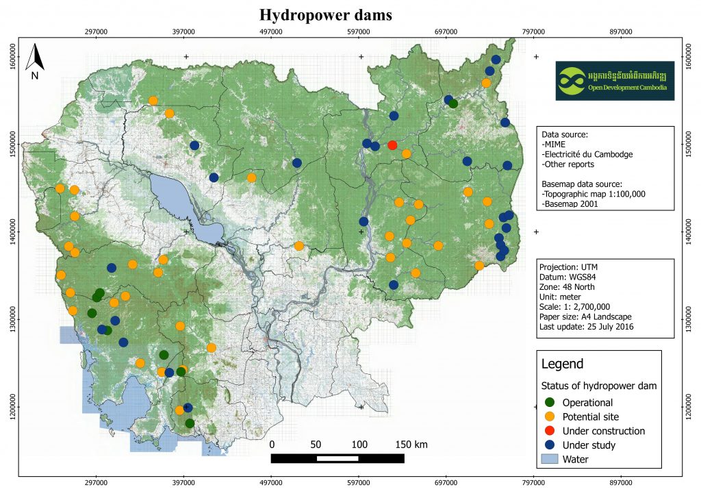 Hydropower dams | Open Development Cambodia (ODC)